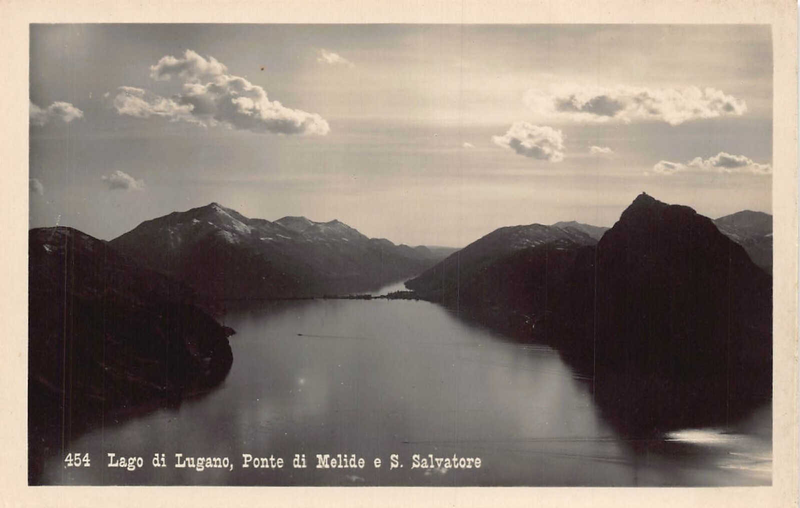 Switzerland Lago di Lugano Ponte di Melide S Salvatore Bridge Lake ...