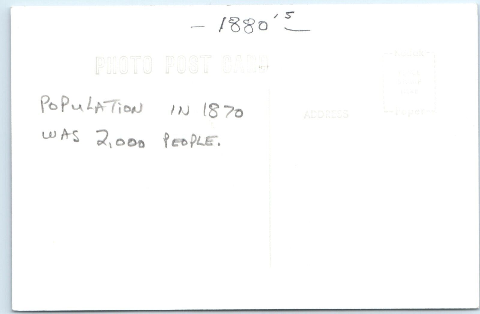 c1950s Central City CO 1880s RPPC Repro Aerial Downtown Real Photo ...