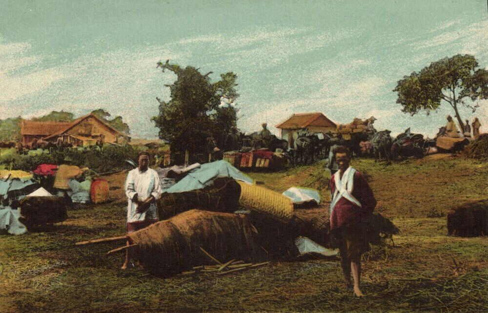 burma, Native Shan Caravan (1910s) Italian Mission Postcard | Europe ...