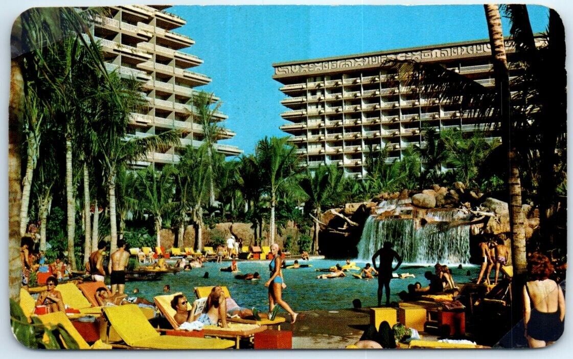 Postcard - Swimming Pool of the Acapulco Princess Hotel - Acapulco ...