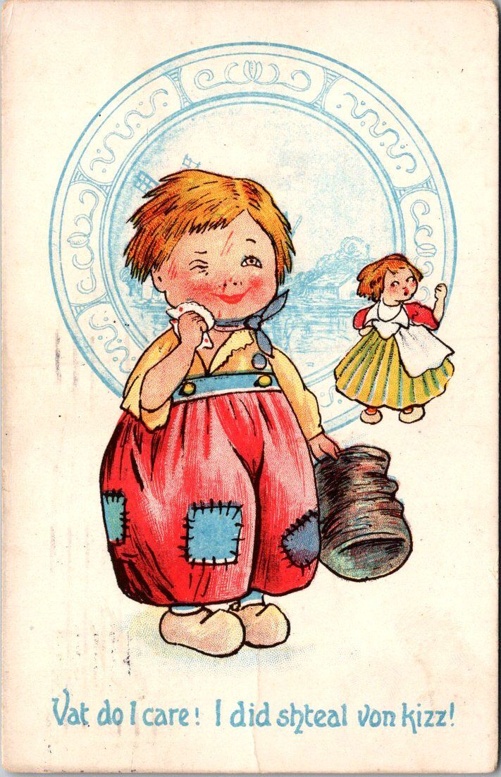 Humour Dutch Kids Vat Do I Care I Did Shteal Von Kizz 1914 | Topics ...