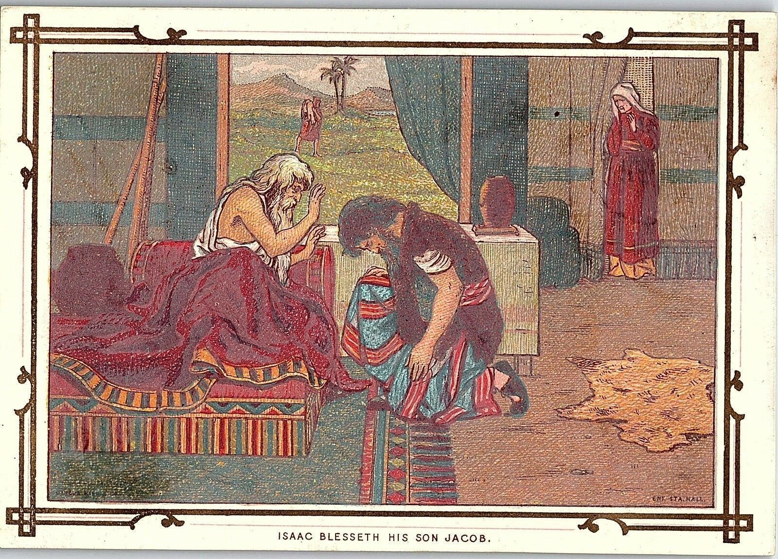 1880's FAB Marcus Ward Isaac Blesseth His Son Jacob Victorian Trade ...