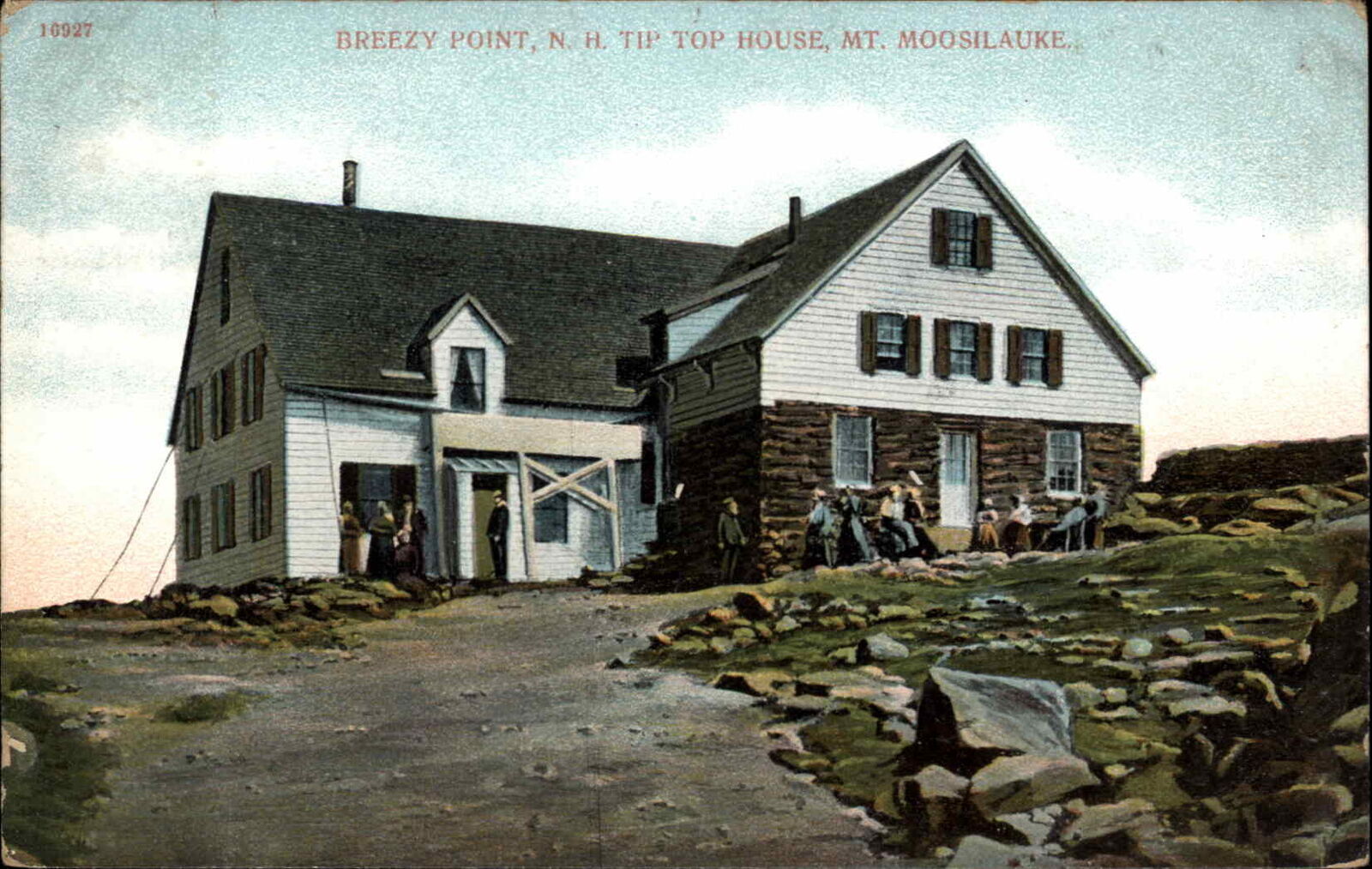 Breezy Point New Hampshire NH Mt Moosilauke Tip Top House c1900s-20s ...