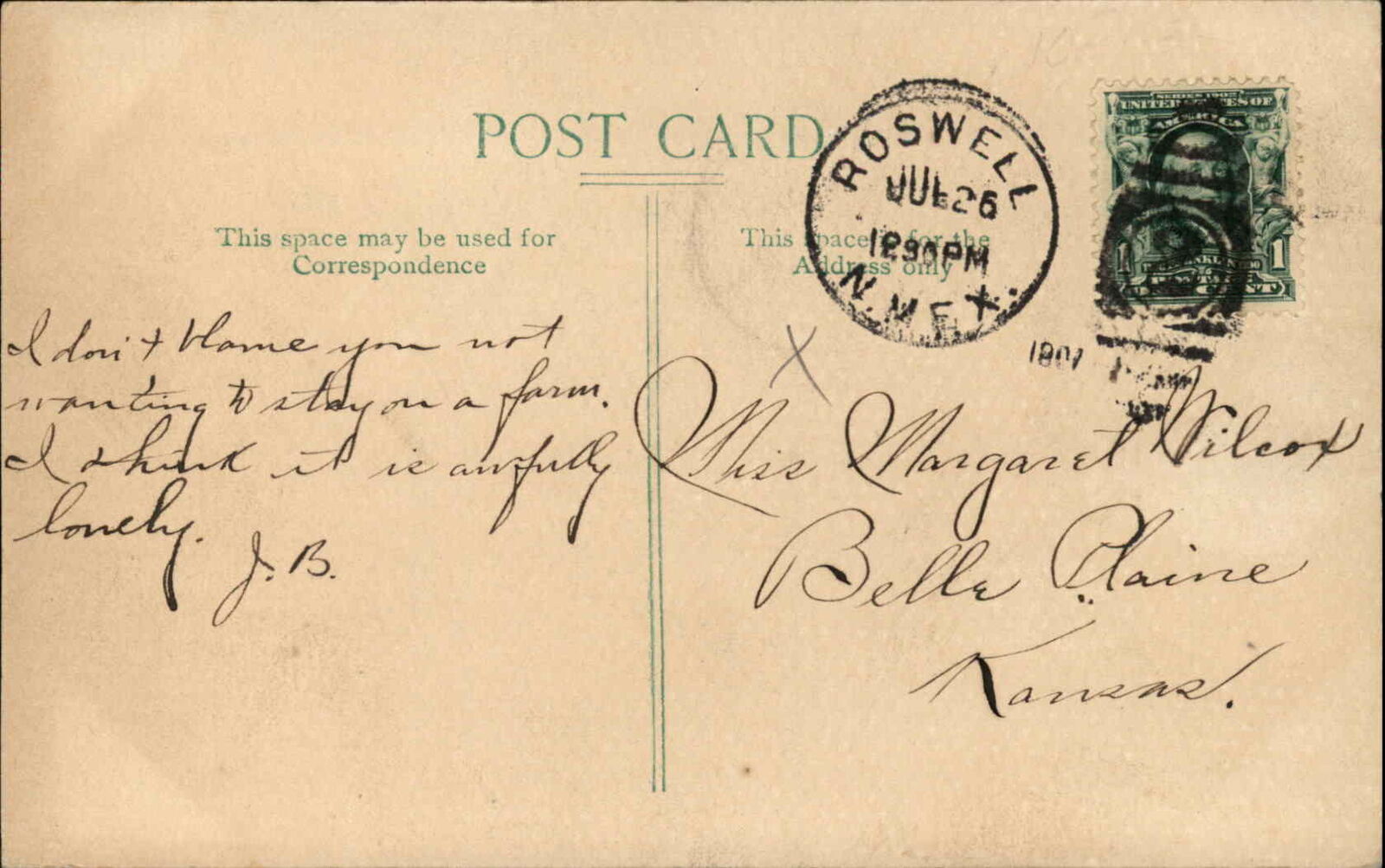 Roswell New Mexico NM Multi View 1907 Used Postcard | United States ...