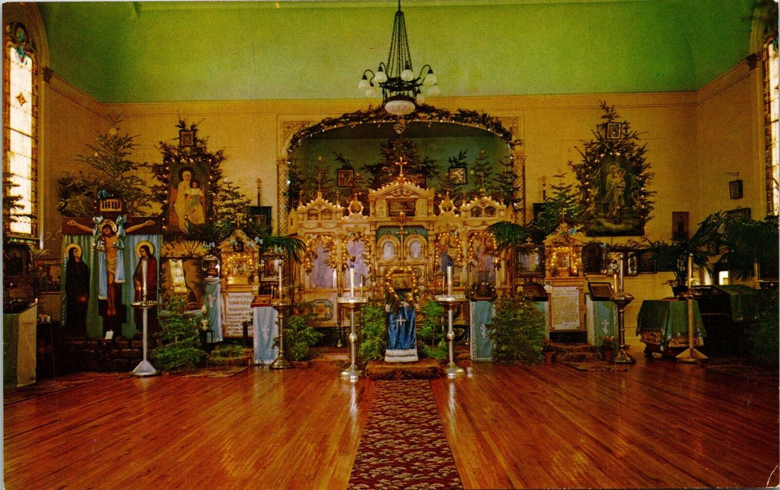 Church Interior Russian Convent Out Lady Vlamimir San Francisco CA ...