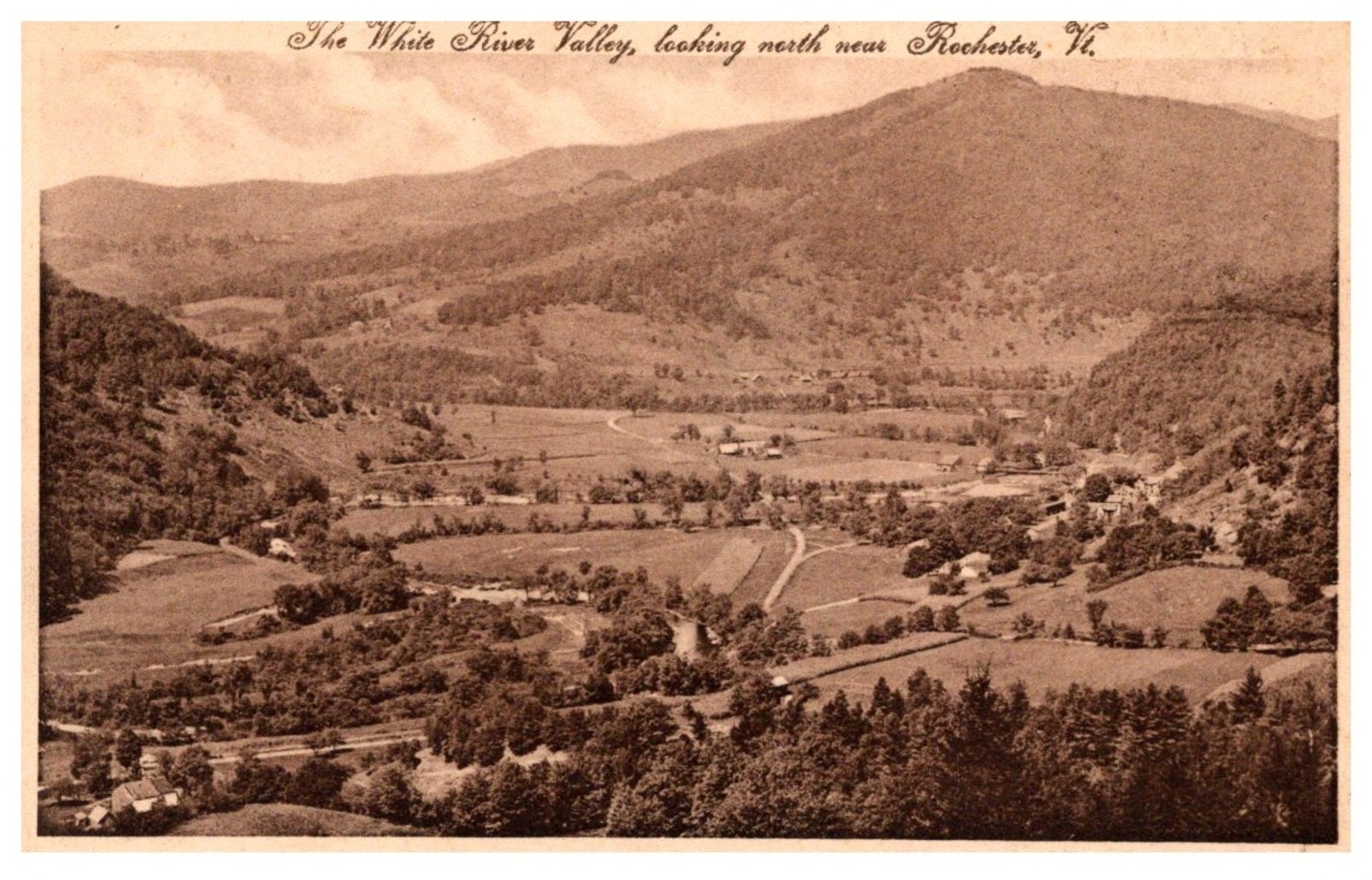Vermont Aerial view White River Valley | United States - Vermont ...