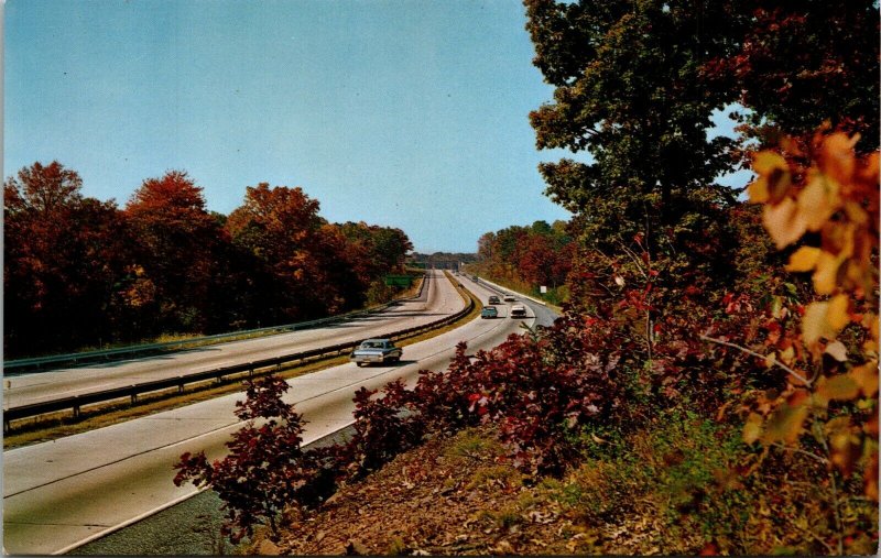 Vintage Pennsylvania Turnpike "Worlds Most Scenic Highway" Classic Cars ...