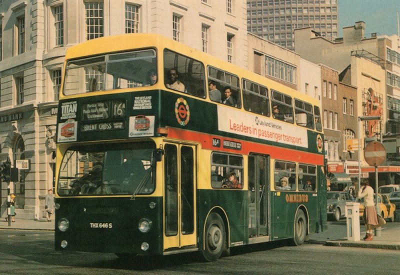 DM Fleetline Bus 150th Anniversary Victorian Painted Transport Postcard ...