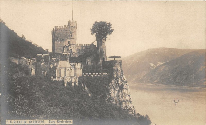 Lot115 germany der rhein burg rheinstein Romantik Schloss Burg ...