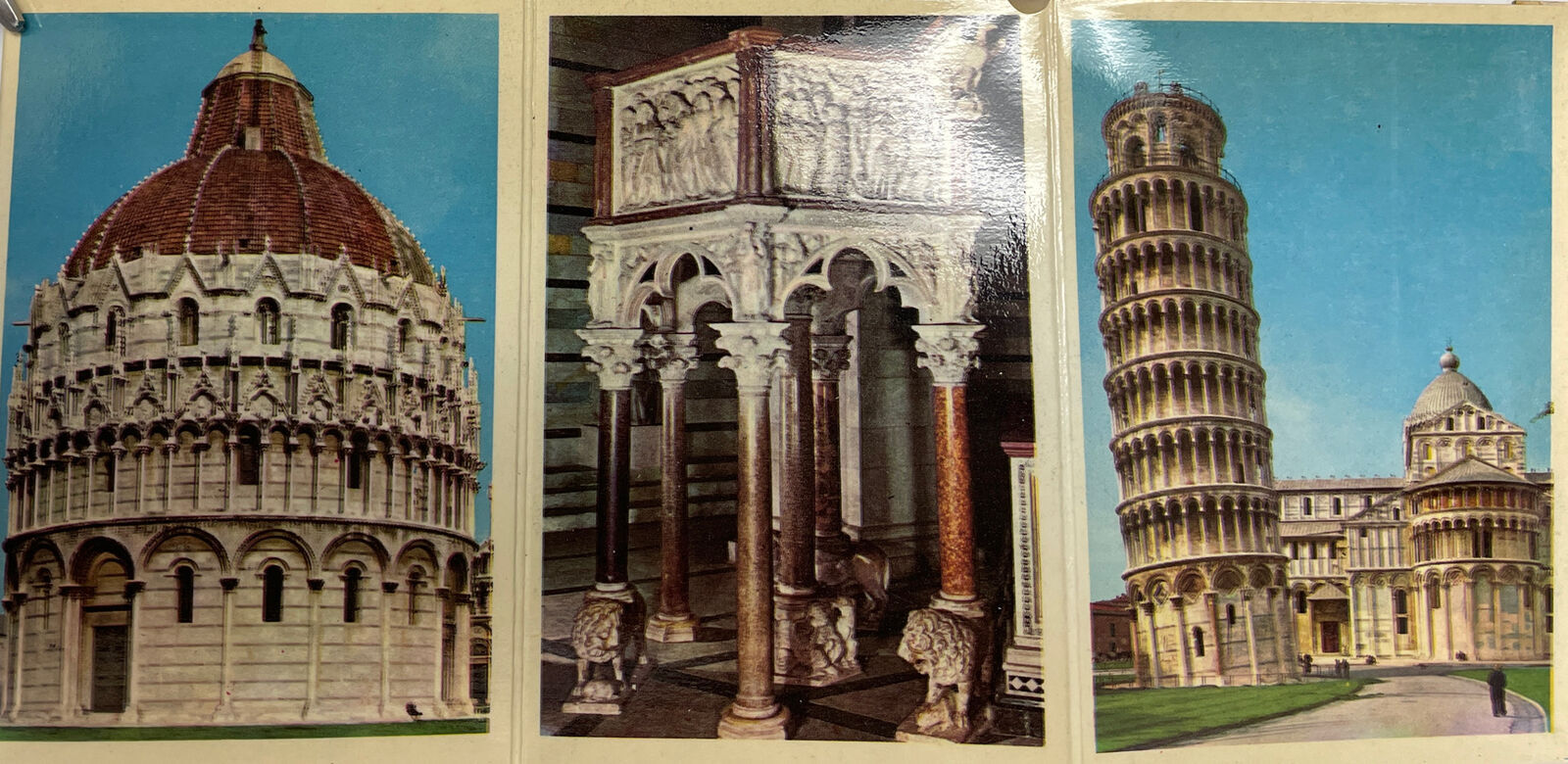 Vintage Pisa Postcard Photo Book w/ Map and History 18 Photos | Other ...