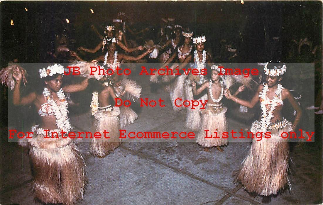 Native Ethnic Culture Costume, Tahiti, Bali-Hai Moorea Night Dancers ...