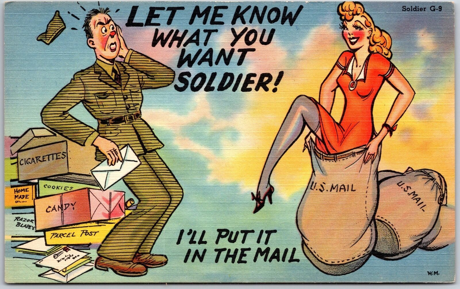 Let Me Know What You Want Soldier! I'll Put It In The Mail Comic ...