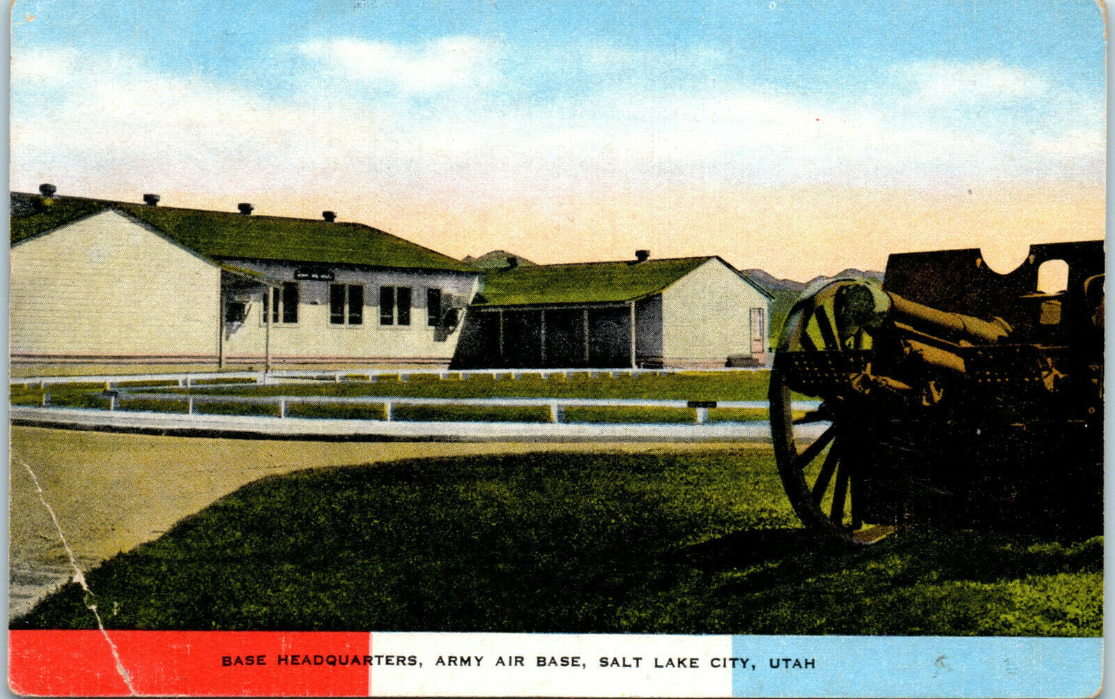 1940s Base Headquarters Army Air Base Salt Lake City Utah Postcard ...