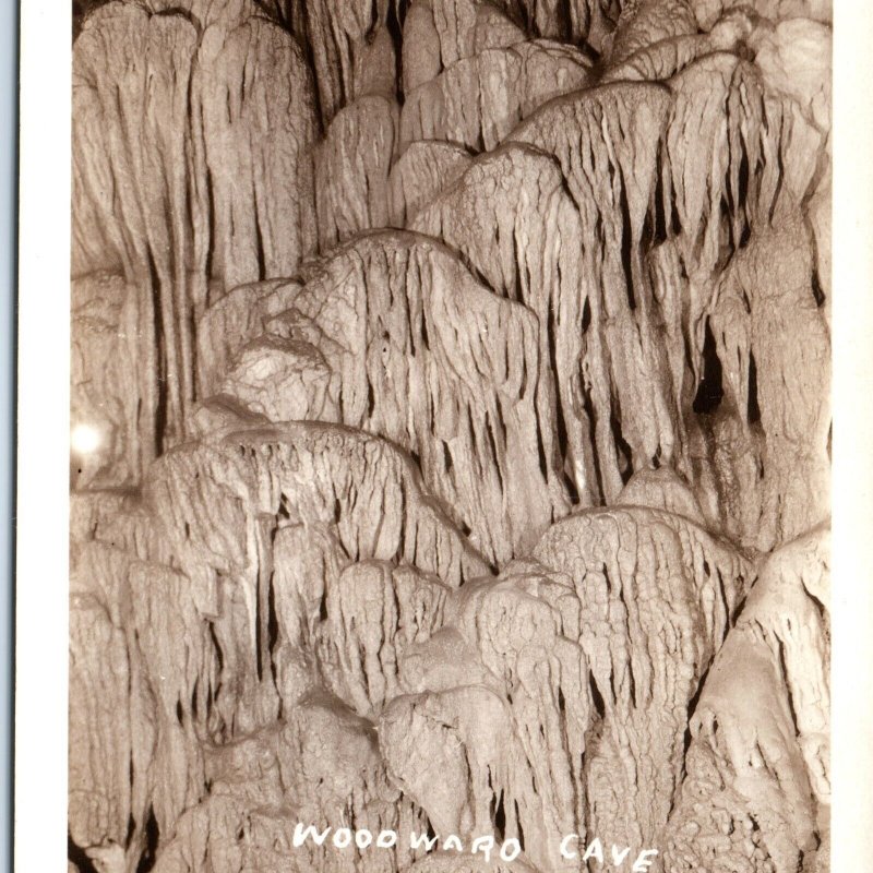 c1930s Woodward Cave, PA RPPC Tower of Babel Stalagmite Real Photo ...