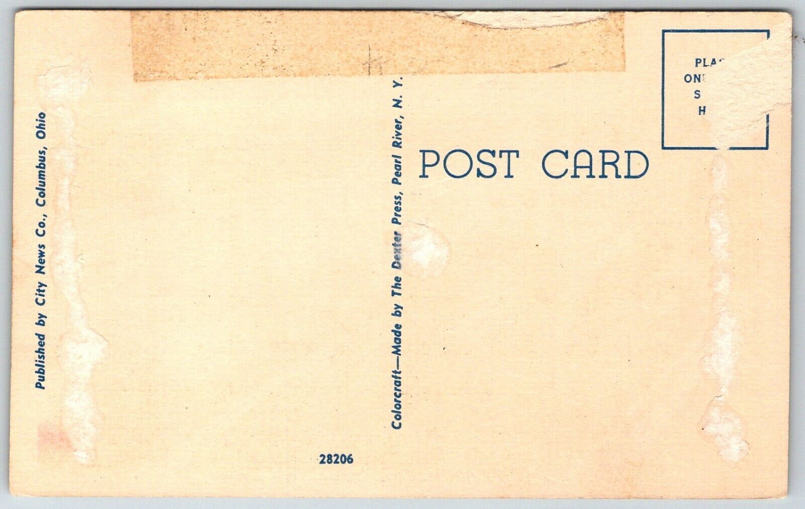 Columbus Ohio 1940s Postcard Ohio State Penitentiary Jail Prison ...