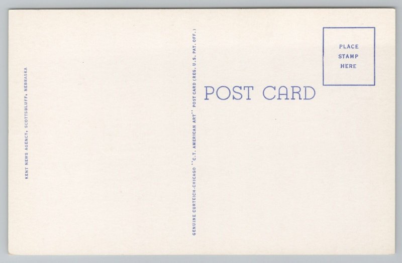 Nebraska~Museum At Scott's Bluff National Monument~Vintage Postcard ...