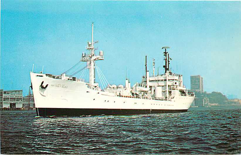US Navy, Military Sea Transportation Service USNS Jose F Valdez, Dexter ...