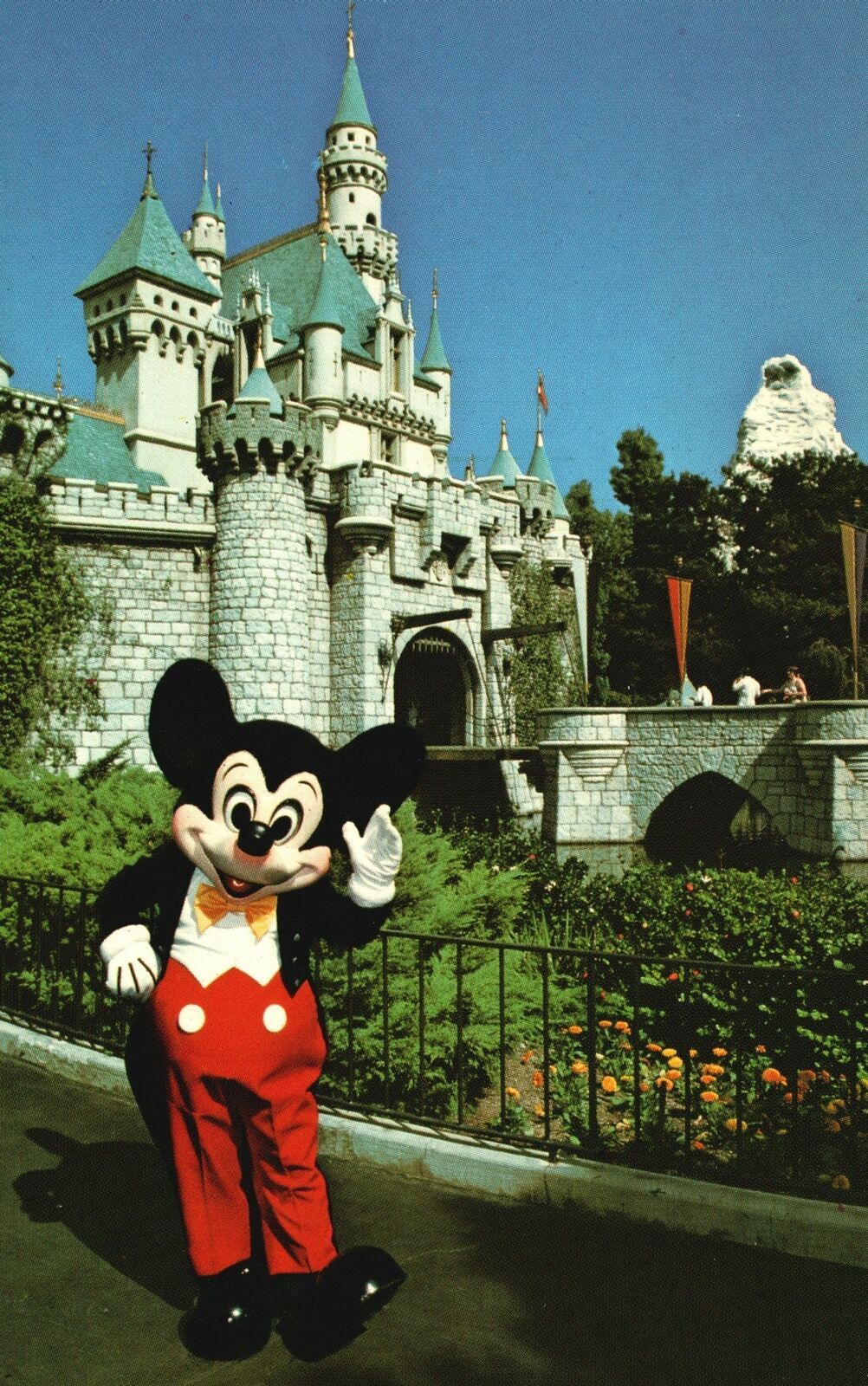 Vintage Postcard Mickey Mouse Greets Visitors Walt Disney World ...