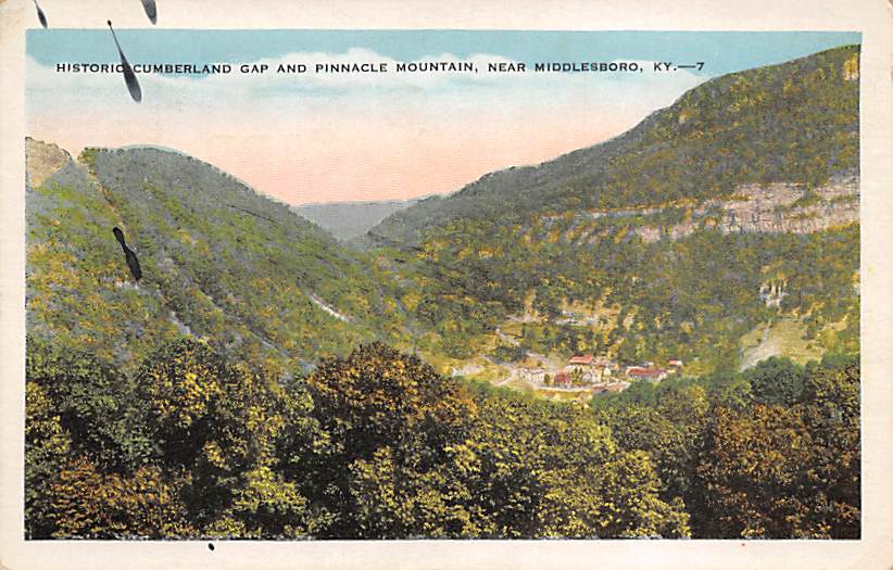 Historic Cumberland Gap and Pinnacle Mountain Middlesboro KY | United ...