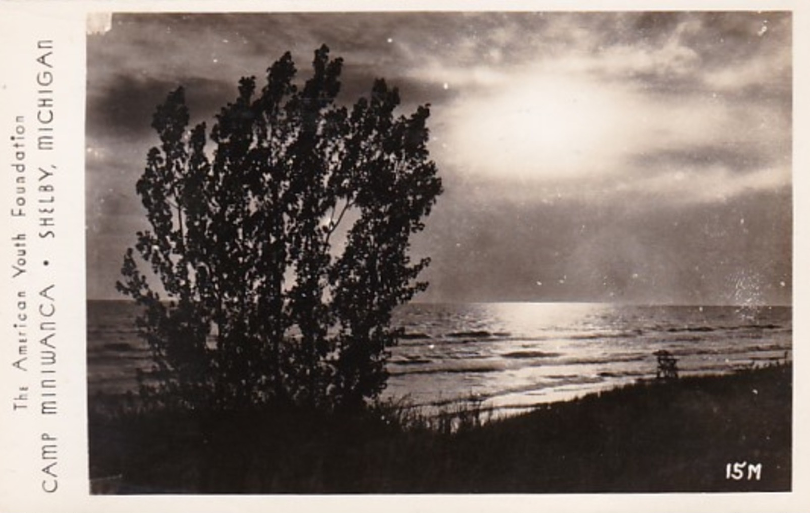 Michigan Shelby Camp Miniwanca The American Youth Foundation Real Photo ...