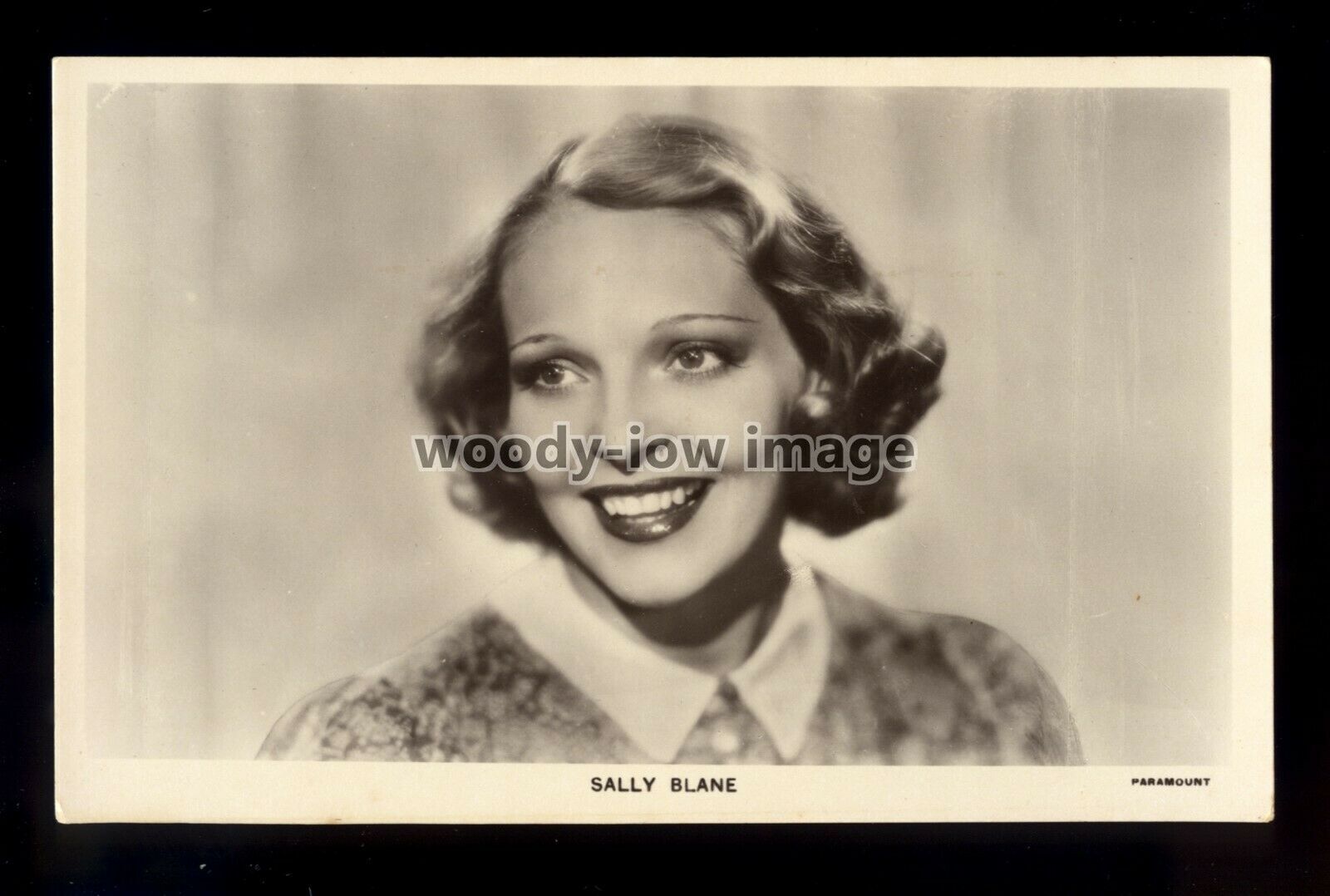 b1536 - Film Actress - Sally Blane - Picturegoer No.704 - postcard ...