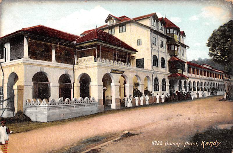 Queens Hotel Kandy Ceylon, Ceylan Writing on back | Other / Unsorted, Postcard / HipPostcard