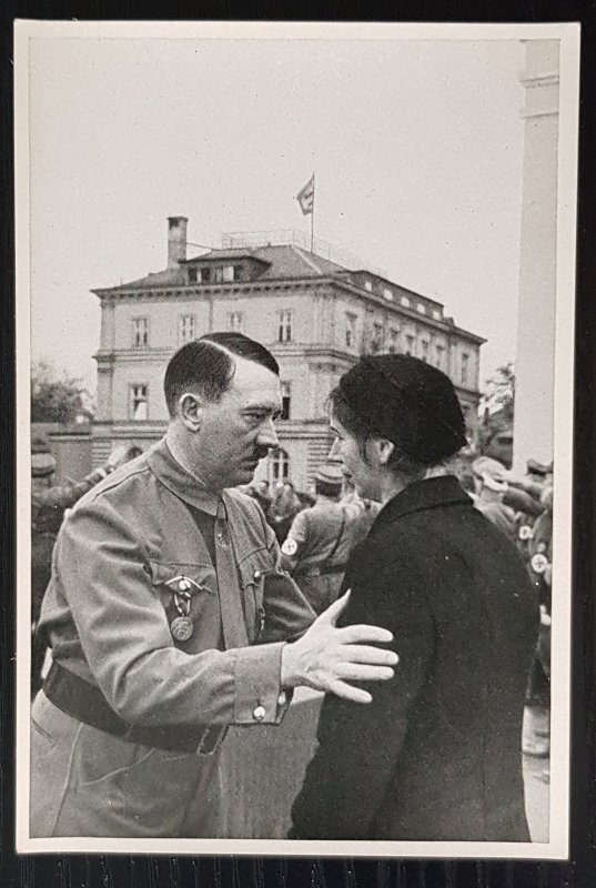 Third 3rd Reich Original Small Format Collector Photo Card - Adolf ...