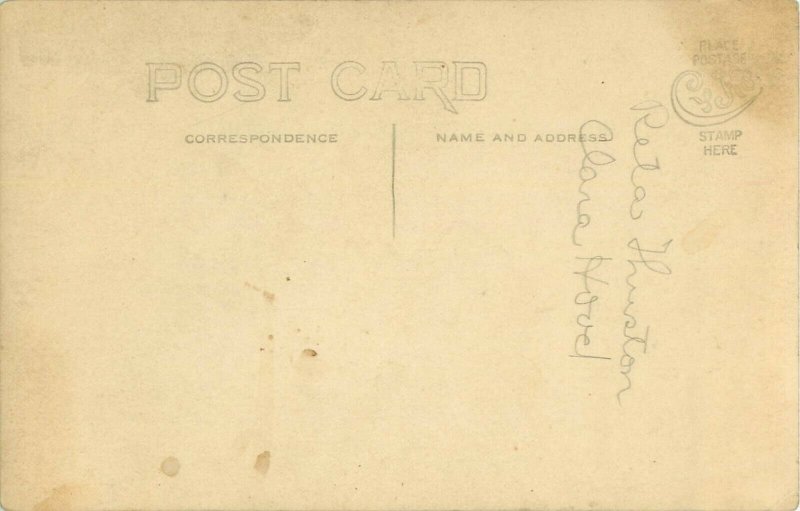 Two Girls in White Dresses Pre-1920s Real Photo Postcard RPPC CYKO ...