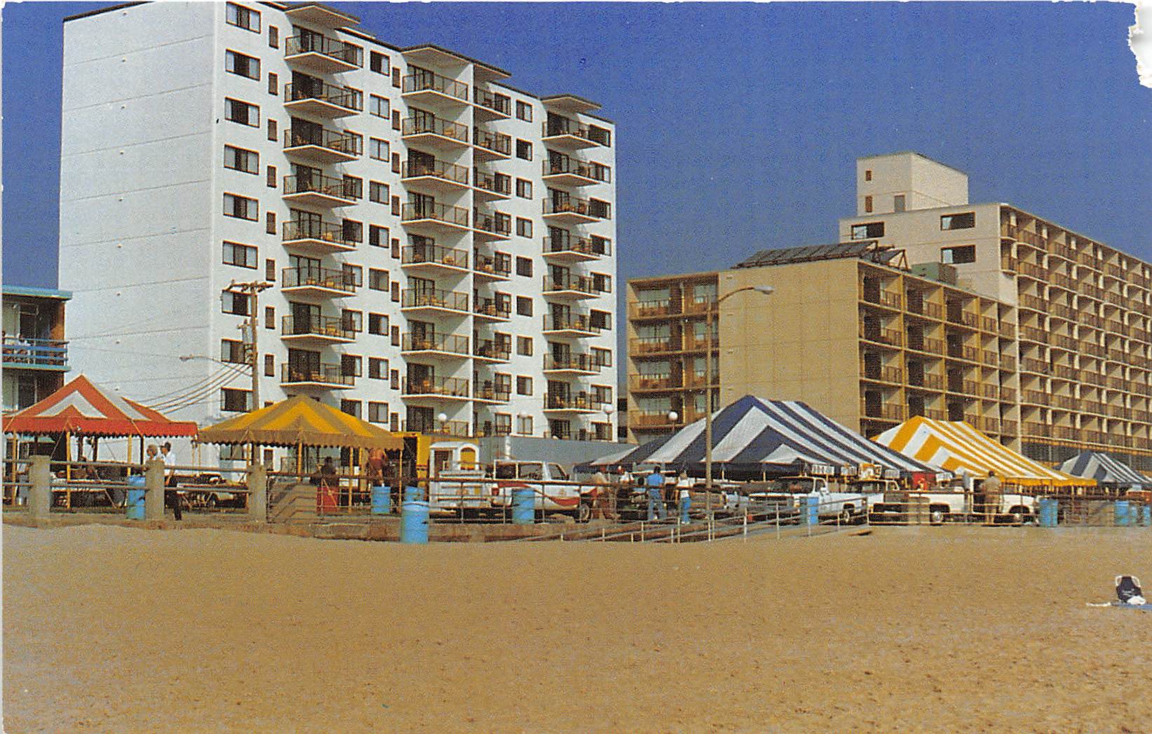 Virginia Beach Virginia 1970s Postcard The Colony Resort Hotel | United ...
