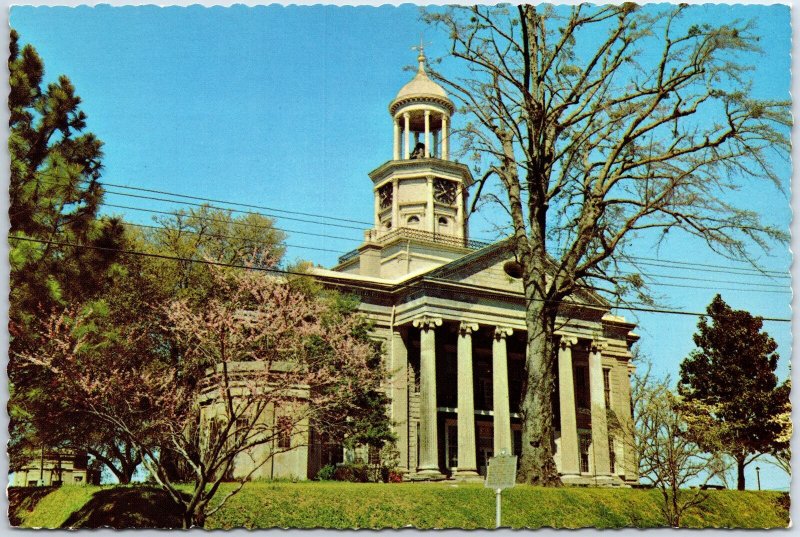Vintage Continental Sized Postcard OLD Warren County Courthouse at ...