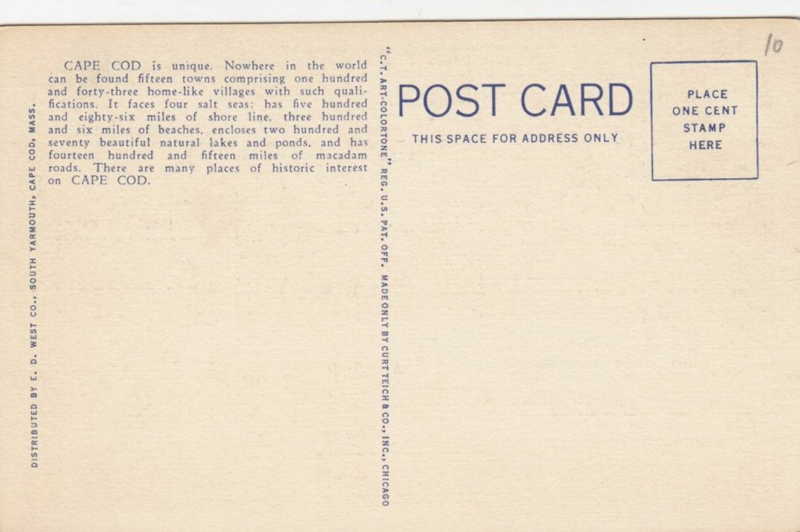 CAPE COD, Massachusetts, 1930-40s; Poem about Old Cape Cod - The Land ...