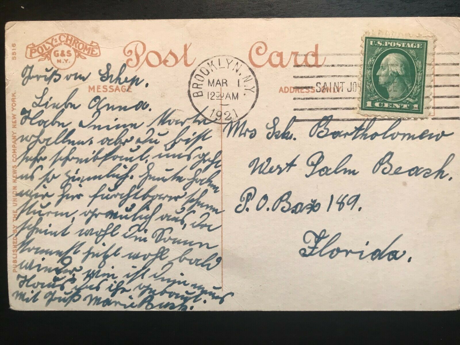 Vintage Postcard 1921 The Elks Club Bridgeport Connecticut | United ...