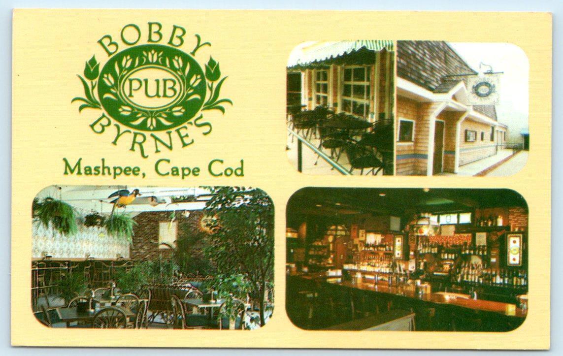 MASHPEE, MA Massachusetts ~ BOBBY BYRNES'S PUB 1970s Barnstable County ...