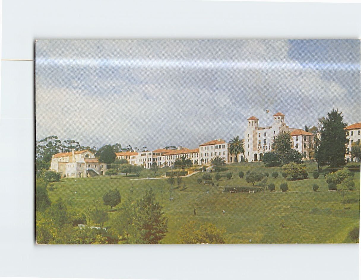 Postcard The US Naval Hospital Balboa Park San Diego California USA ...