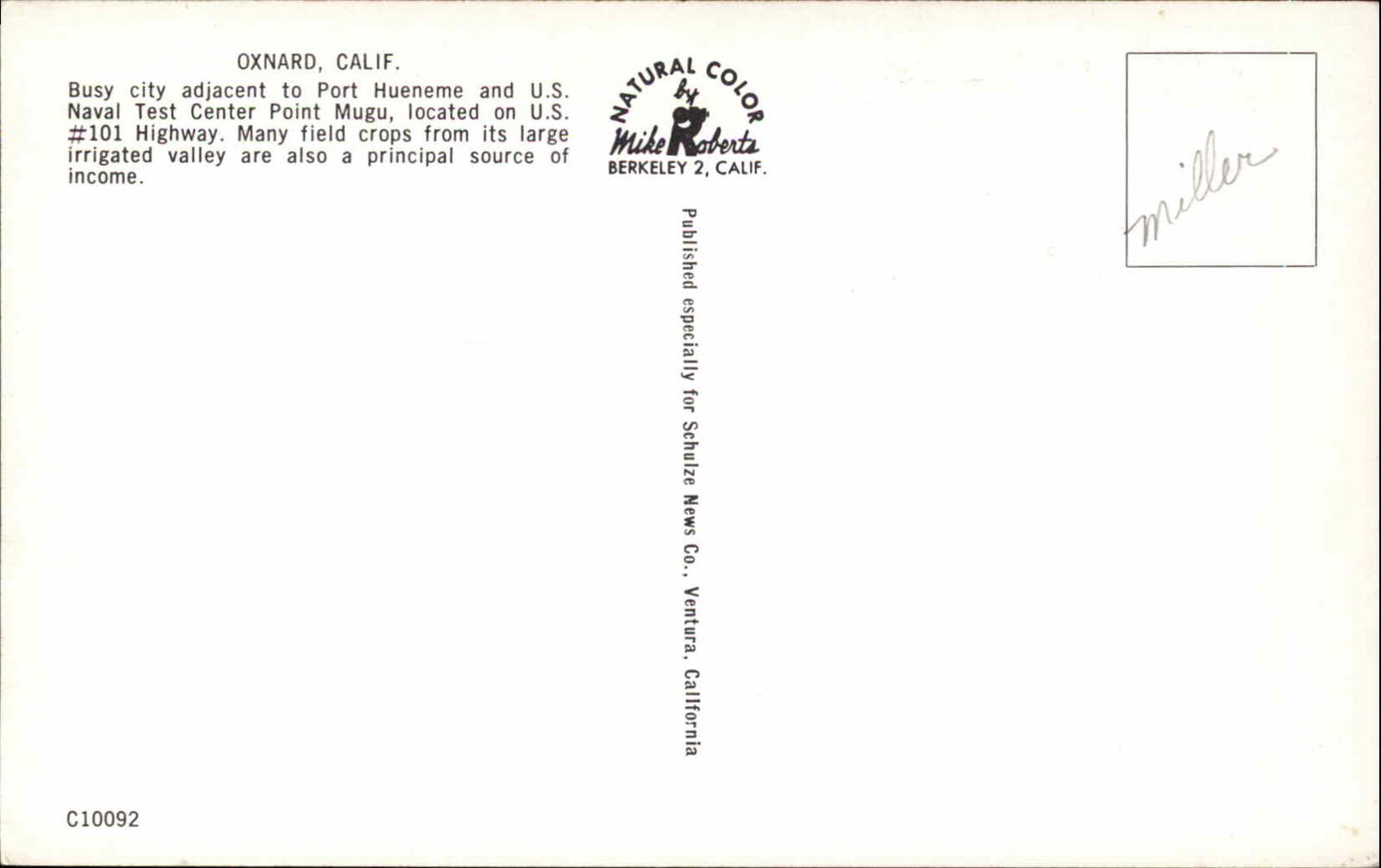 Oxnard California CA Woolworth's Classic Cars Street Scene Vintage ...