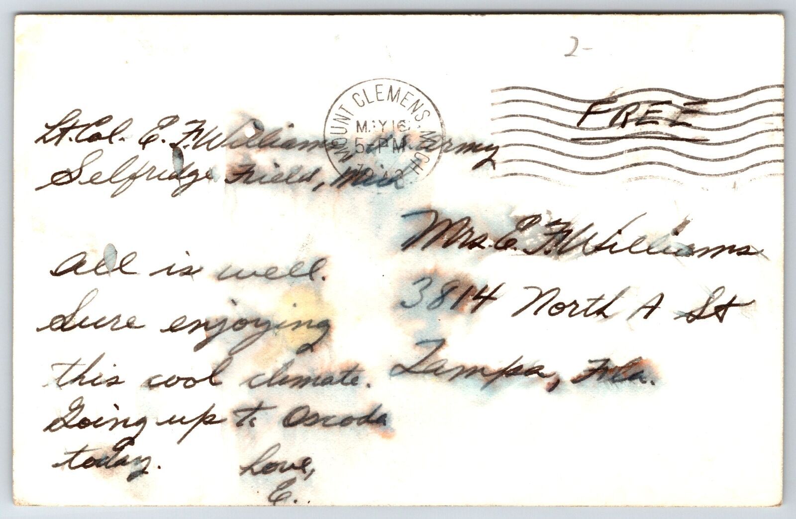 Selfridge Field Michigan~WWII Army Air Base Headquarters~Control Tower ...