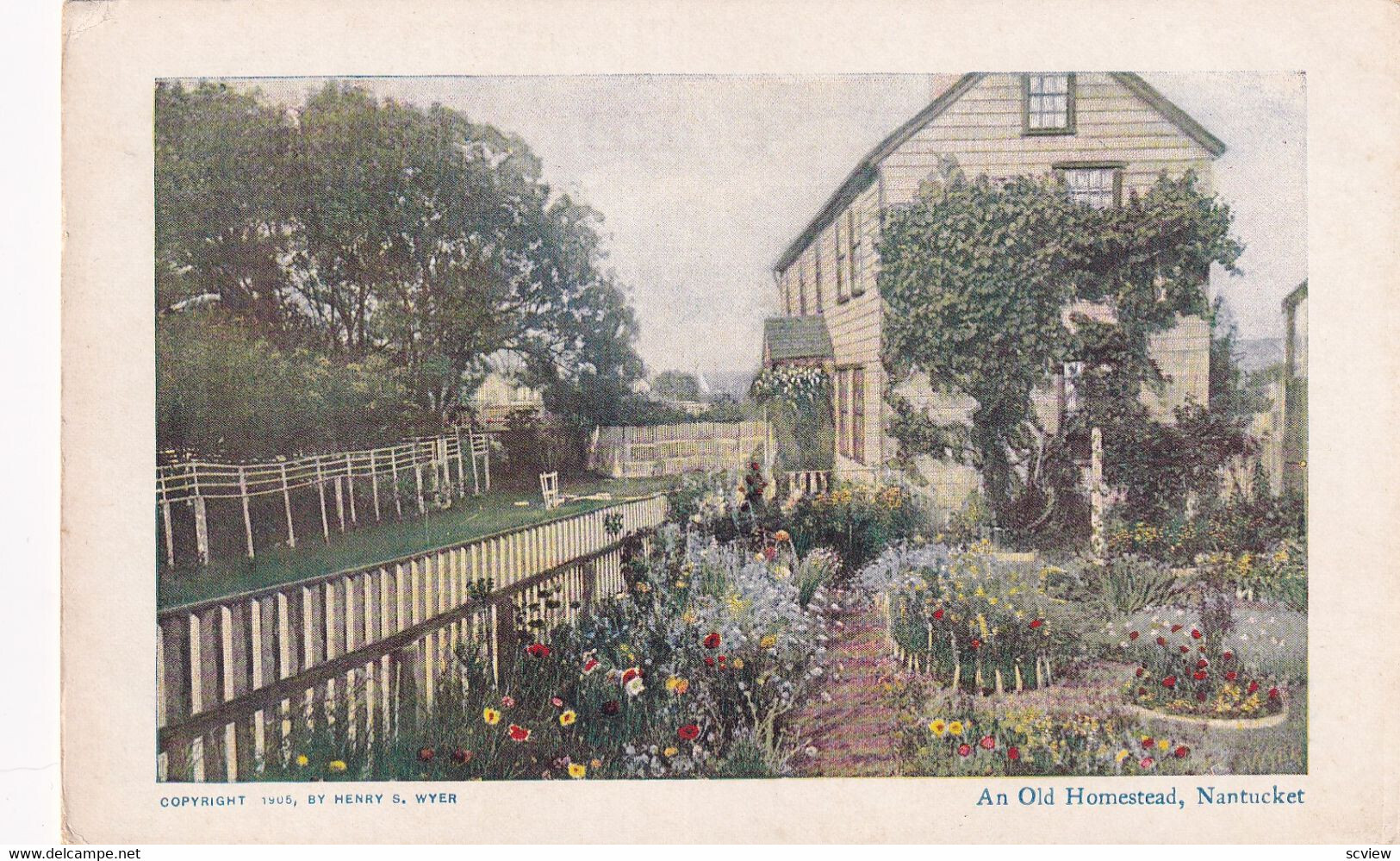 NANTUCKET, Massachusetts, 1900-1910s; An Old Homestead | United States ...
