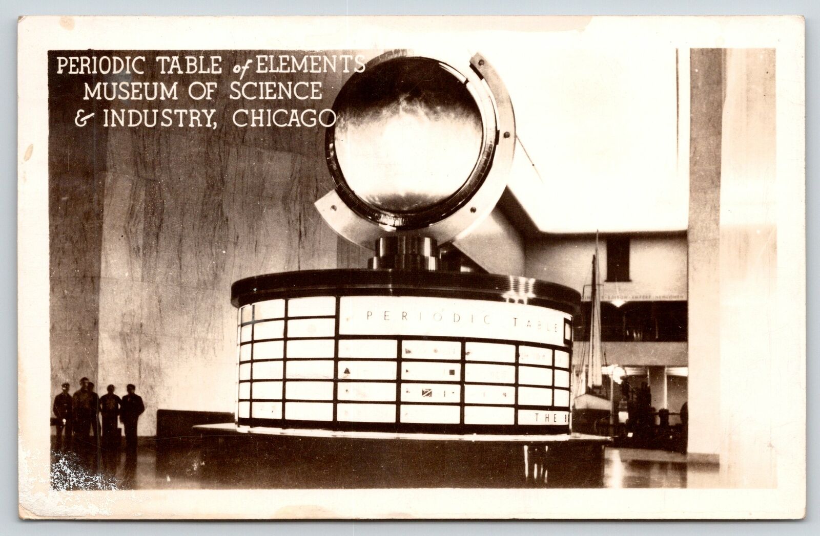 Chicago IL~Museum of Science Industry~Periodic Table Elements~Globe ...