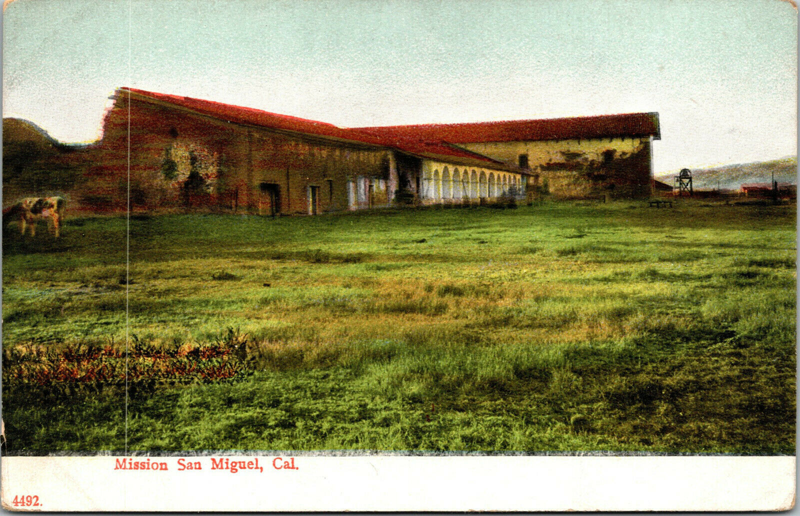 Vtg 1910s Mission San Miguel San Luis Obispo County California CA ...