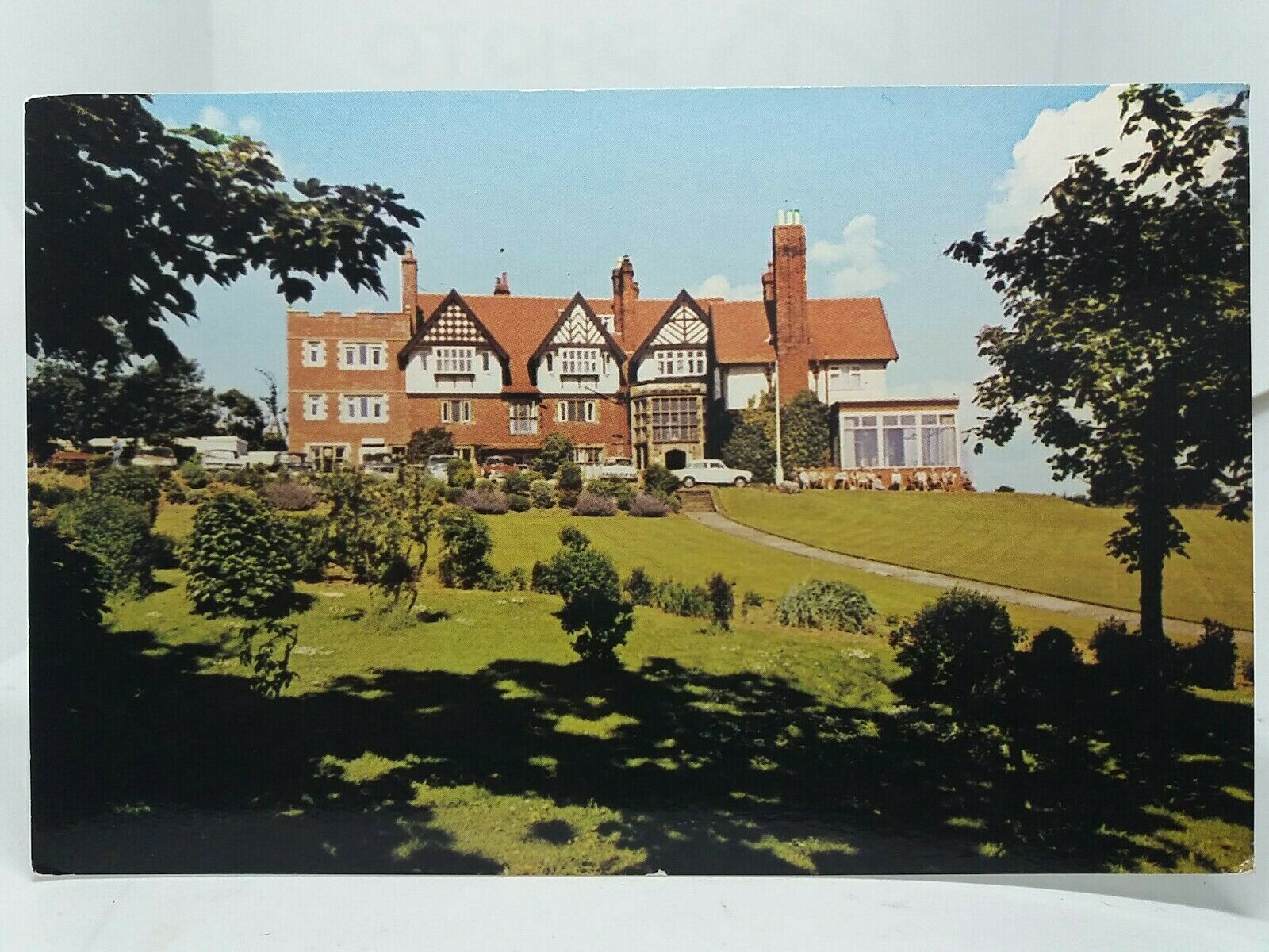 Holbeck Hall Hotel Scarborough Vintage 1960s Postcard Destroyed by ...