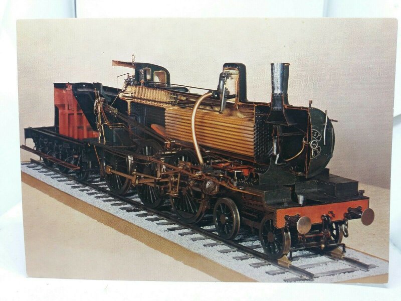 Vintage Postcard Model of French 1901 4-6-0 Steam Engine Compound ...