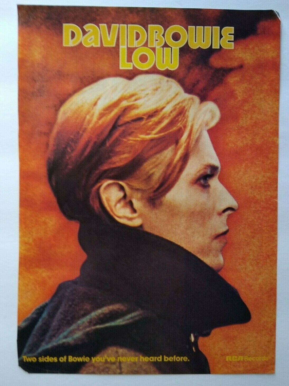 David Bowie Low Original RCA Magazine AD 1977 ZZ Top Vintage Ready To ...