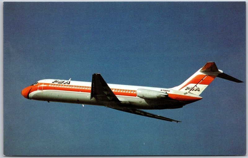 Airplane PSA-Pacific Southwest Airlines McDonnell Douglas DC-9-32 ...