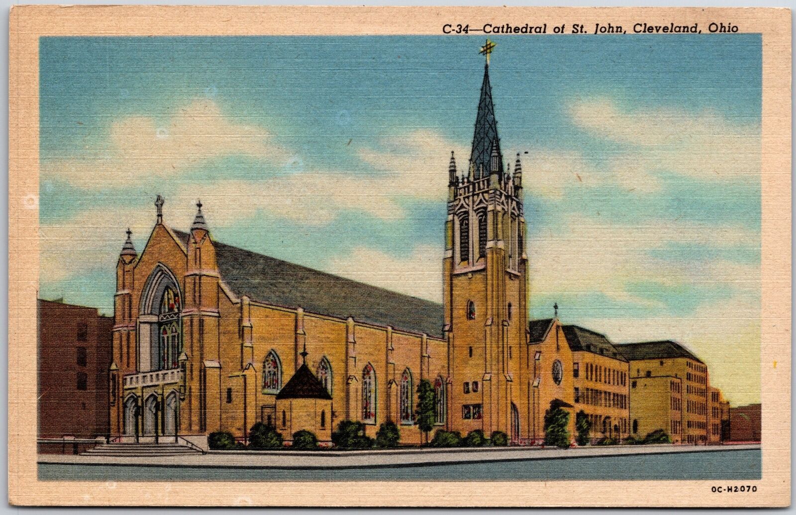 Cathedral Of Saint John Cleveland Ohio French Gothic Design Focal Point ...
