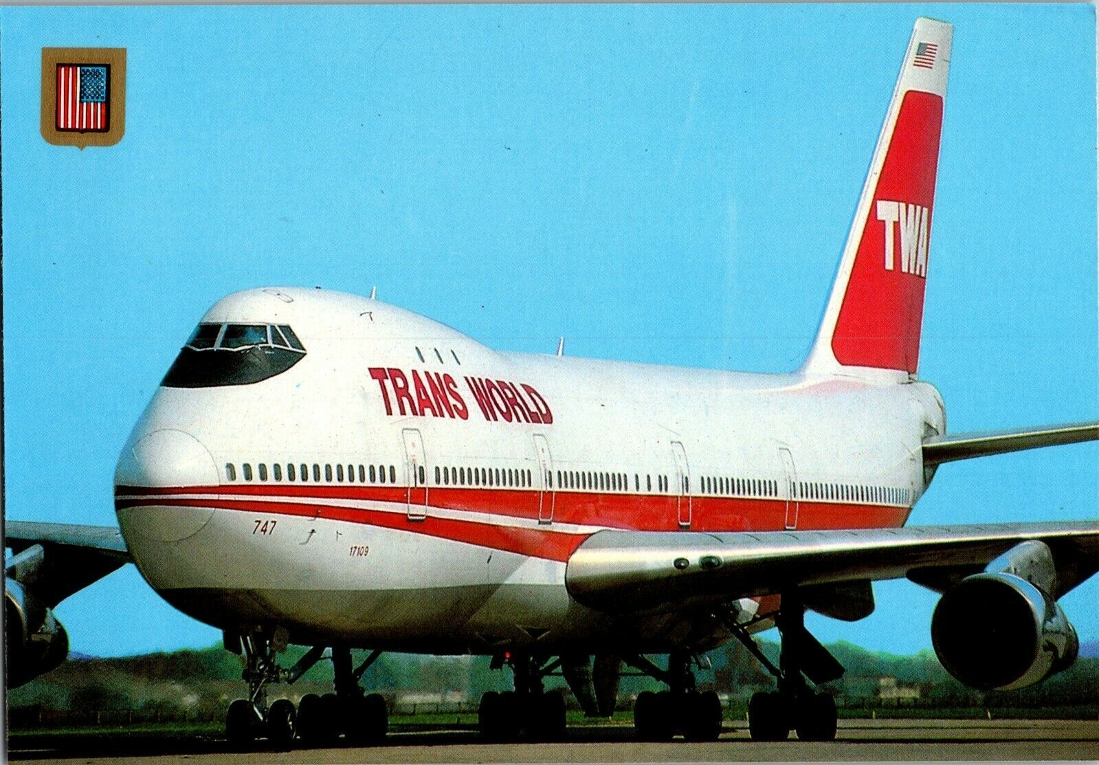 Boeing 747 Aircraft TWA Postcard I63 | Other / Unsorted, Postcard ...
