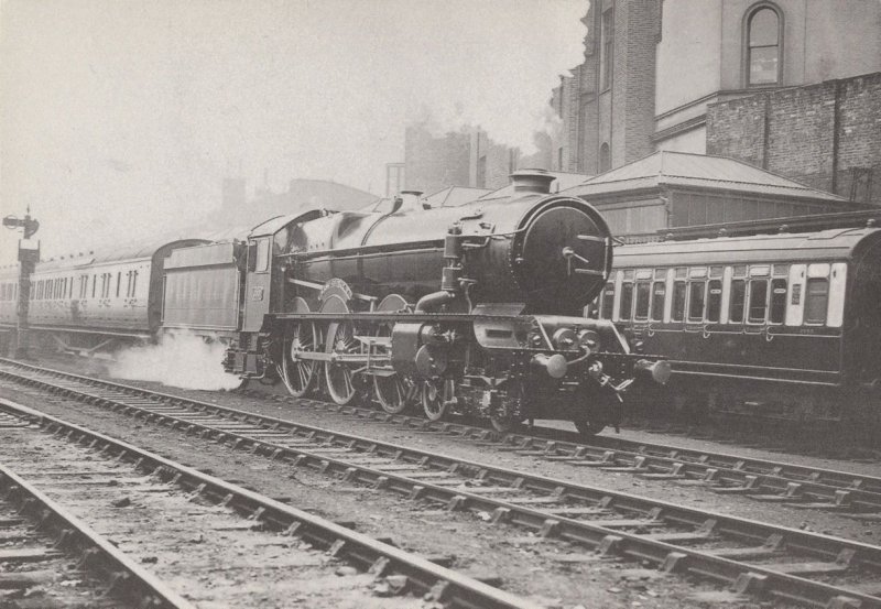 Swindon King George V Train at Paddington Station BBC Postcard | Topics ...