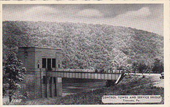 Pennsylvania Tionesta Control Tower and Service Bridge Dexter Press ...