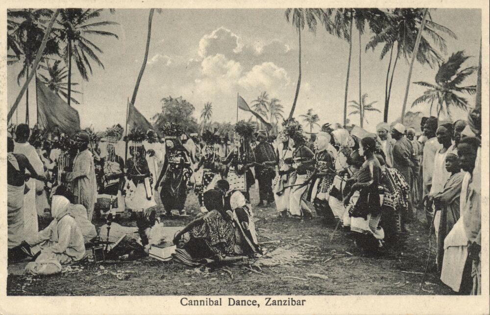 tanzania, ZANZIBAR, Native Cannibal Dance (1910s) | Africa - Other ...