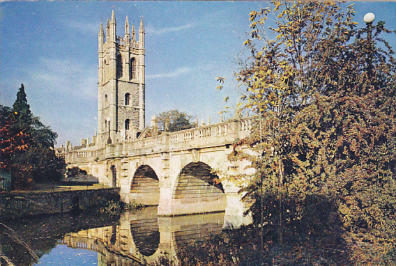 England Magdalen Tower and Bridge Oxford | Europe - United Kingdom ...