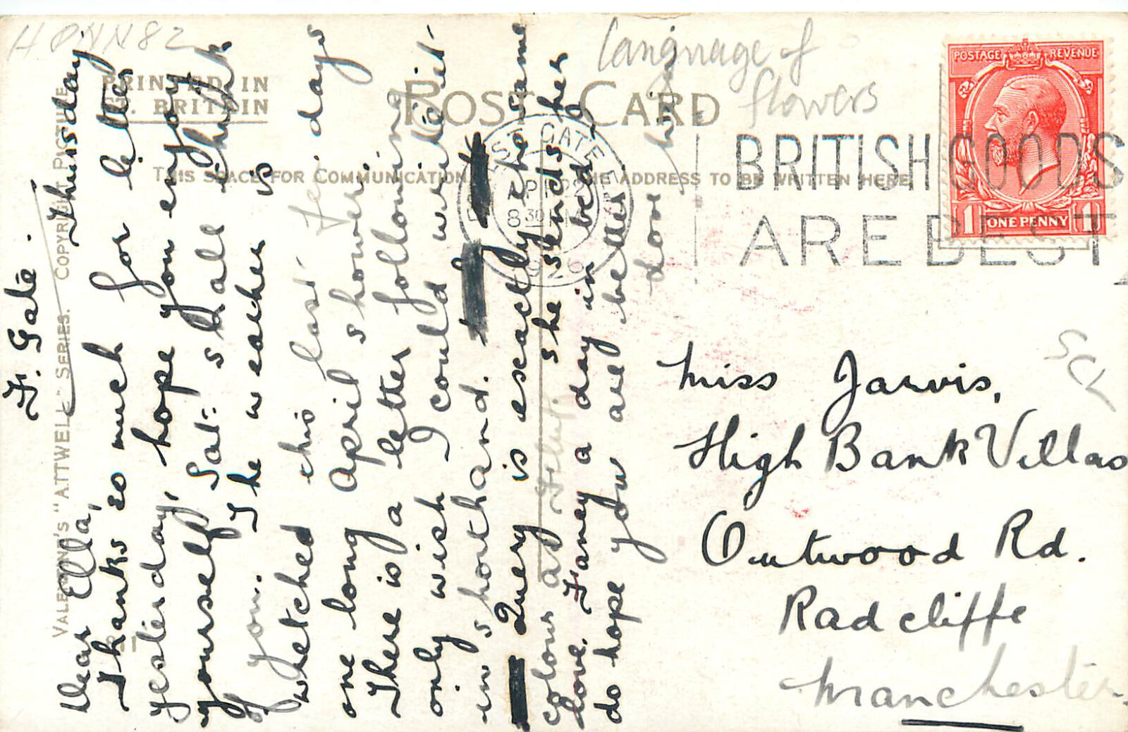 Mabel Lucy Atwell S/A Postcard Rosemary For Remembrance Language Of ...